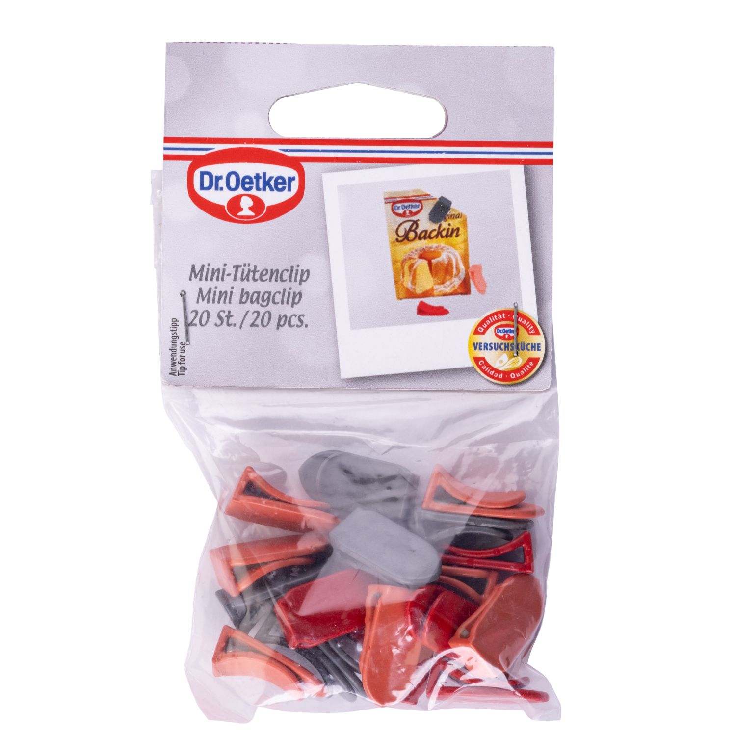 Mini-Tütenclips, 20 St., bunt online kaufen | Dr. Oetker Shop